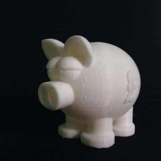Download free STL file Piggy Bank • 3D printing template ・ Cults